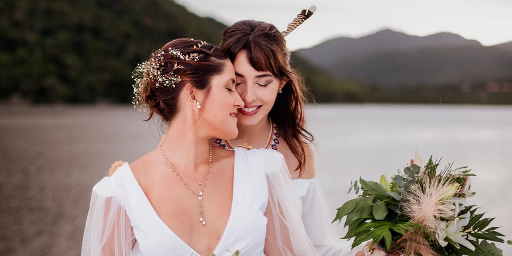 As queridas Fernanda Melo e Fernanda Almeida celebrando o amor e a ...