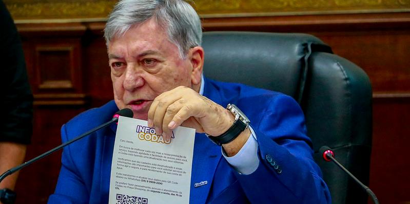 Presidente diz que repasses da coleta do lixo estão regularizados
