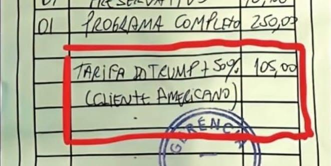 Cabaré em Fortaleza cobrou tarifa de Trump de turista americano ...