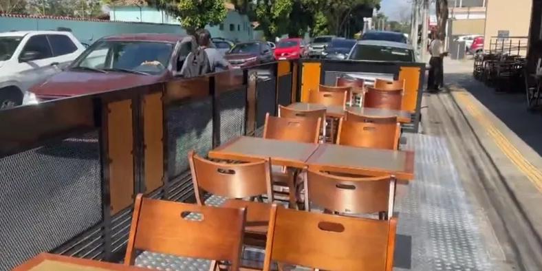 Fiscalização de parklets tem só uma vistoria registrada neste ano em ...