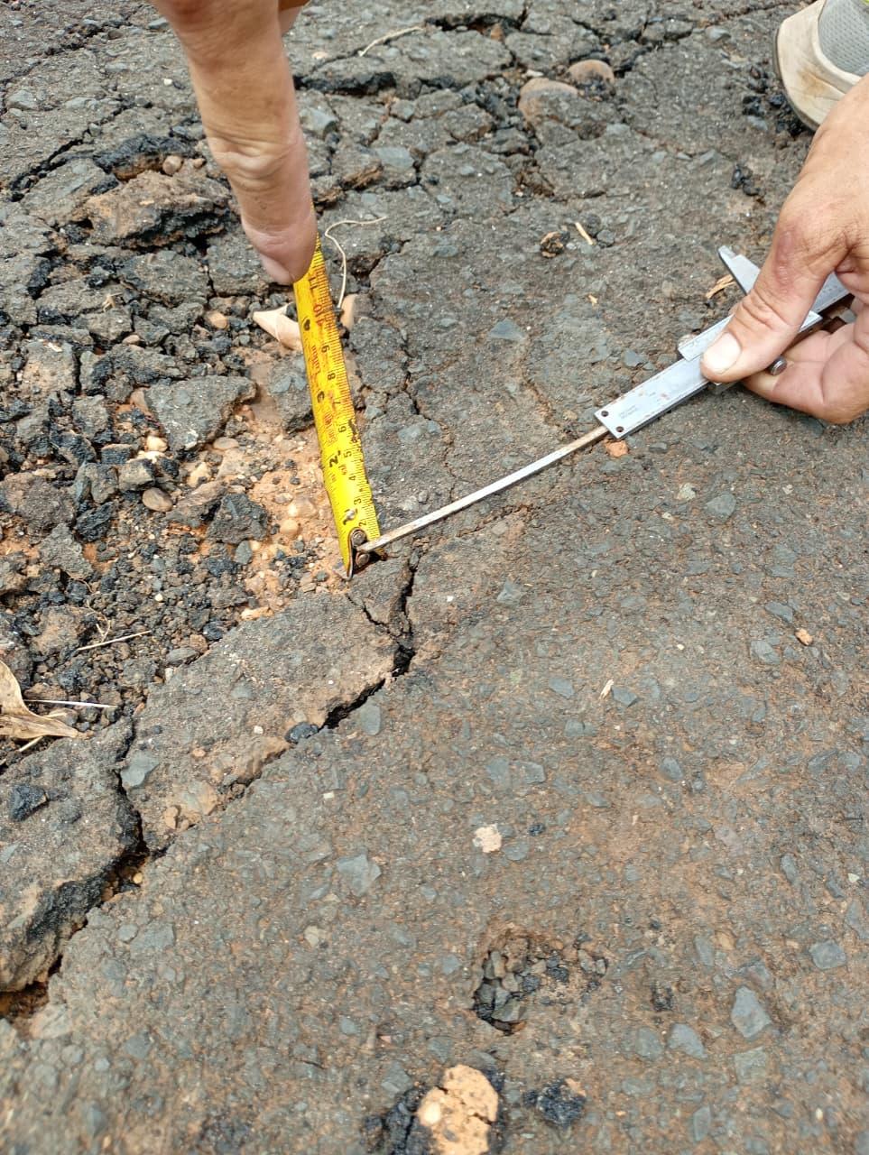 Denúncia aponta asfalto abaixo do previsto após obras da Codau ...